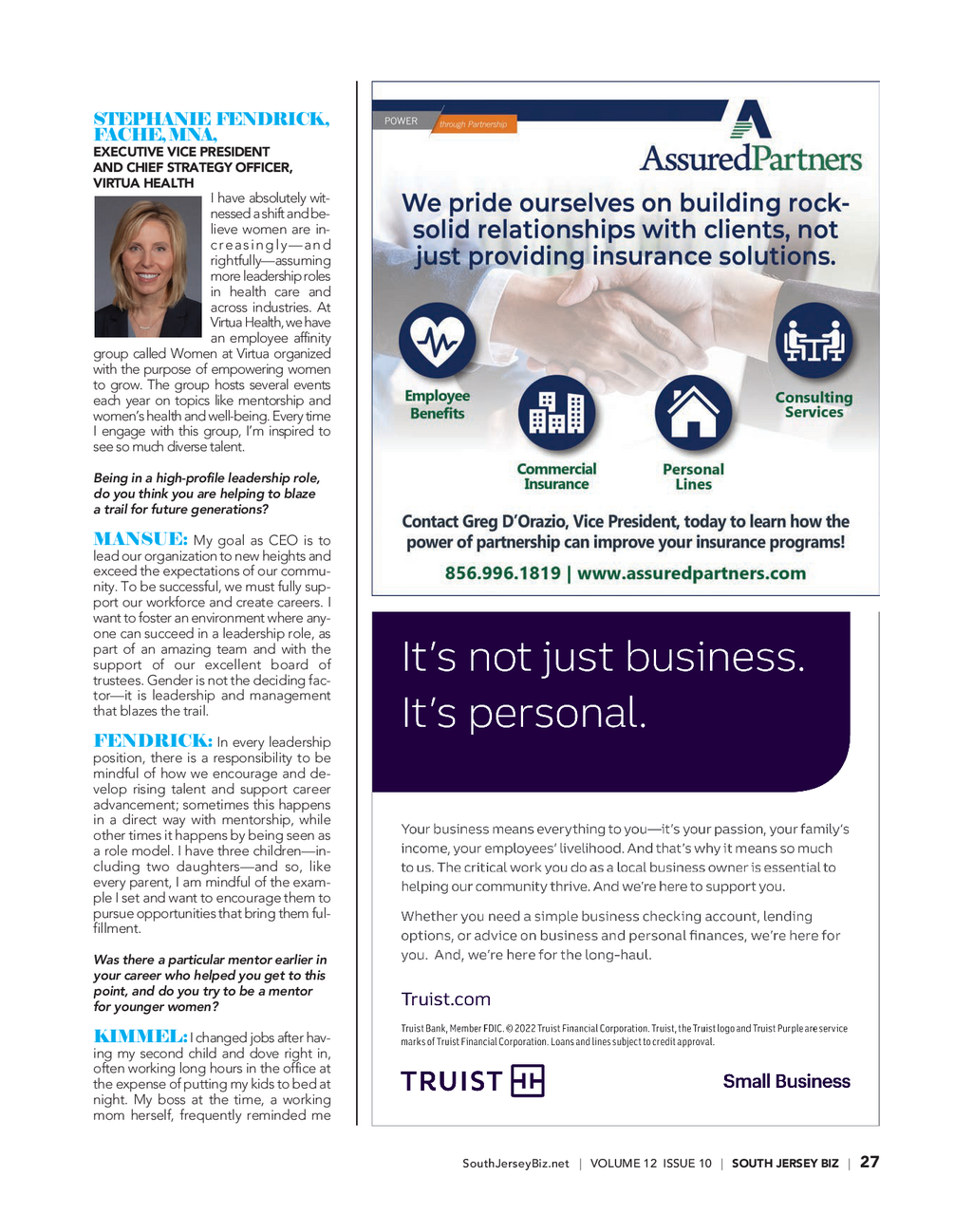 South Jersey BIZ - Issue #10 (October 2022)