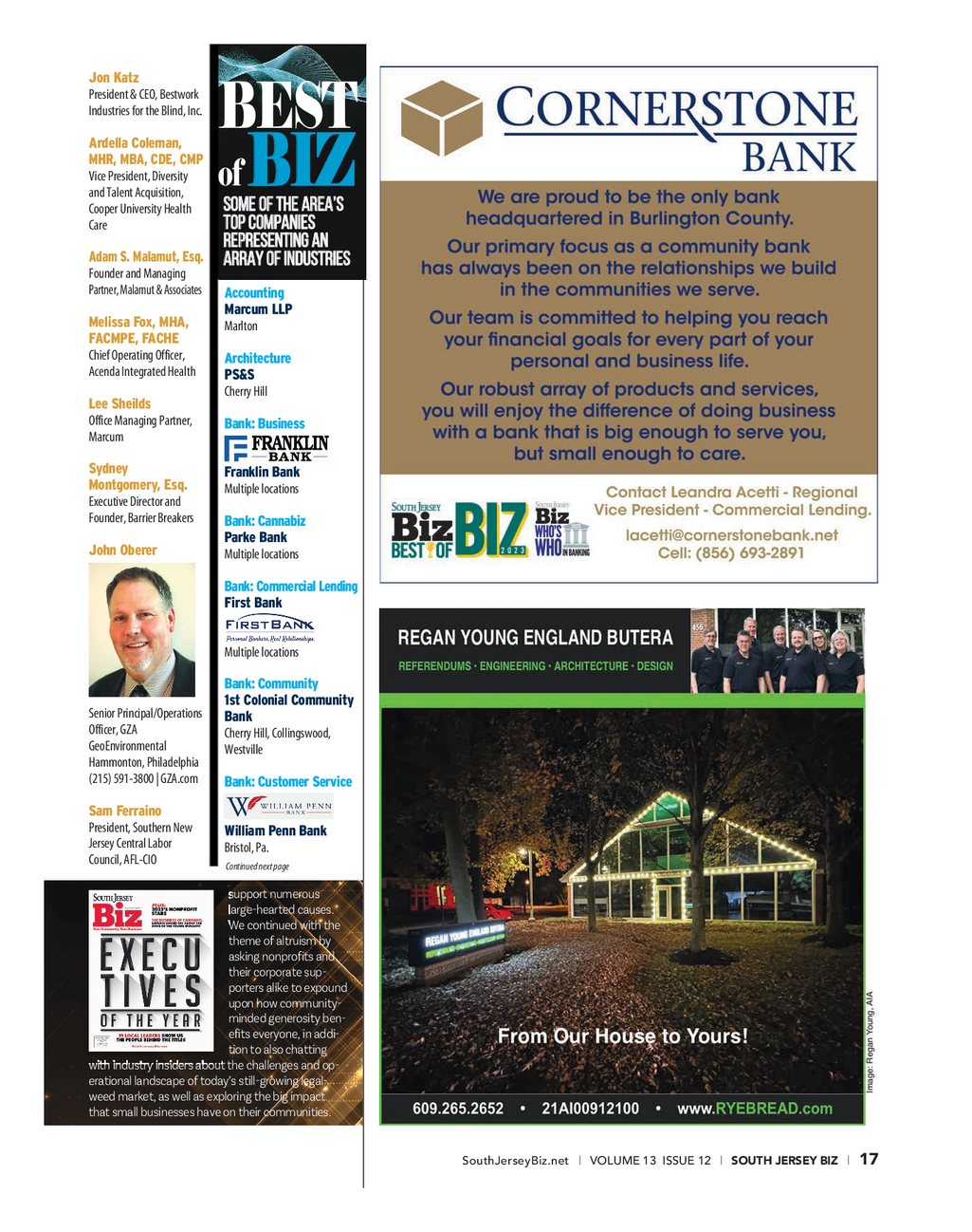 South Jersey BIZ - Issue #12 (December 2023)